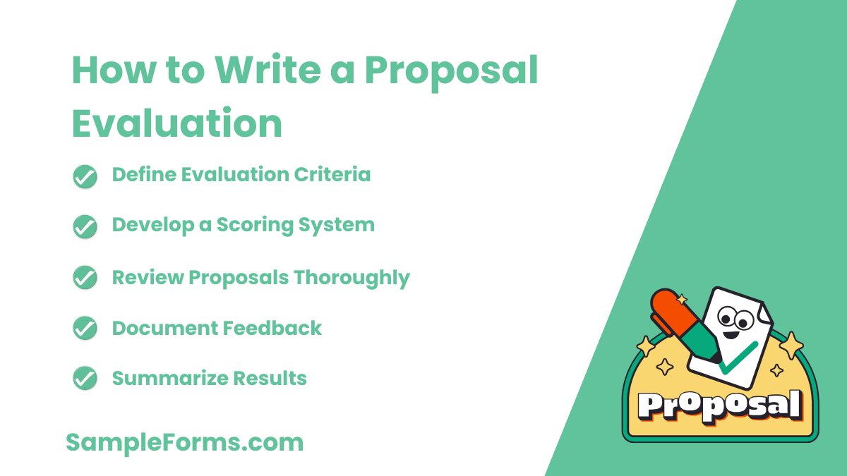 FREE 12+ Proposal Evaluation Form Samples, PDF, MS Word, Google Docs