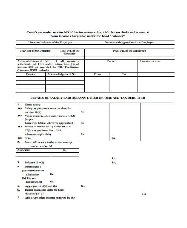 FREE 8+ Income Assessment Form Samples in PDF | MS Word