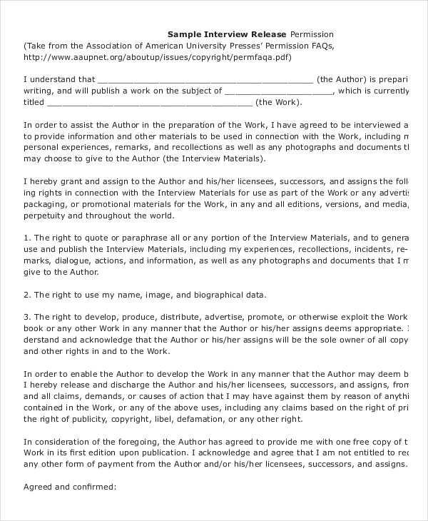 FREE 41+ Release Form Samples, PDF, MS Word, Google Docs