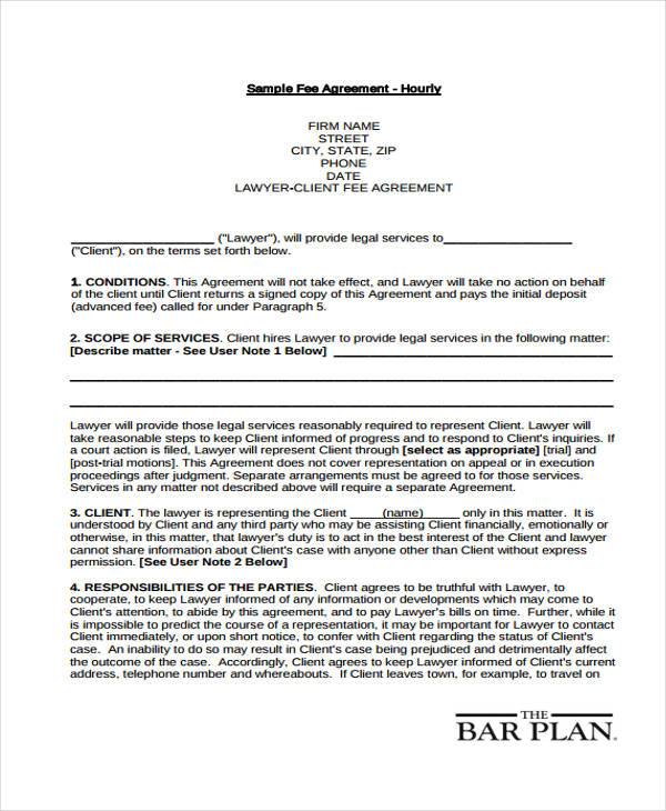 FREE 8+ Contingency Fee Agreement Forms in PDF | MS Word