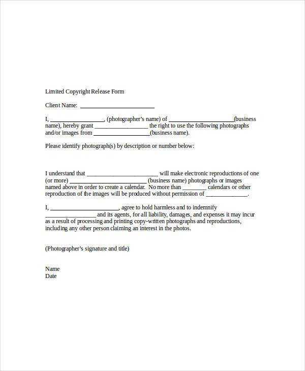 FREE 39+ Sample Release Forms in MS Word