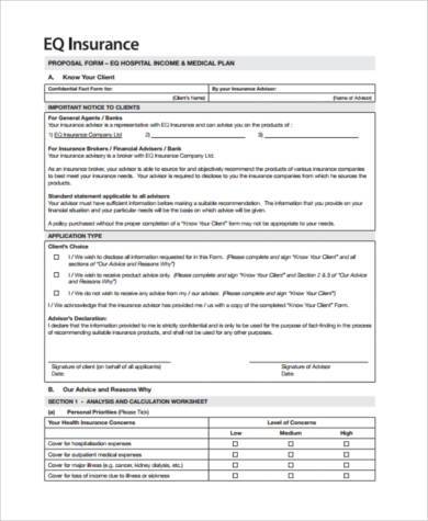 FREE 9+ Sample Medical Proposal Forms in PDF | MS Word | Excel