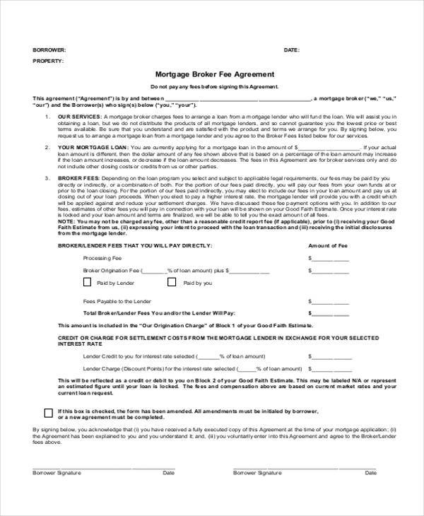 FREE 9+ Sample Subordination Agreement Forms in PDF | MS Word