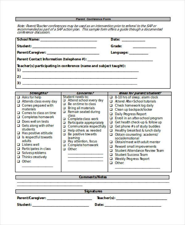 FREE 14+ Feedback Form for Parents Samples, PDF, MS Word, Google Docs