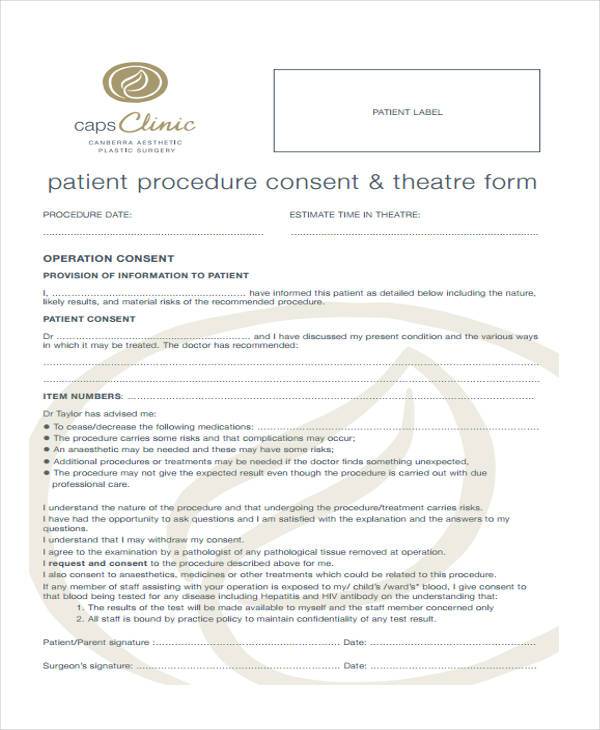 FREE 40+ Sample Consent Forms in PDF