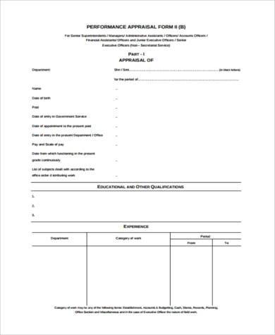 FREE 8+ Sample Performance Report Forms in PDF | MS Word