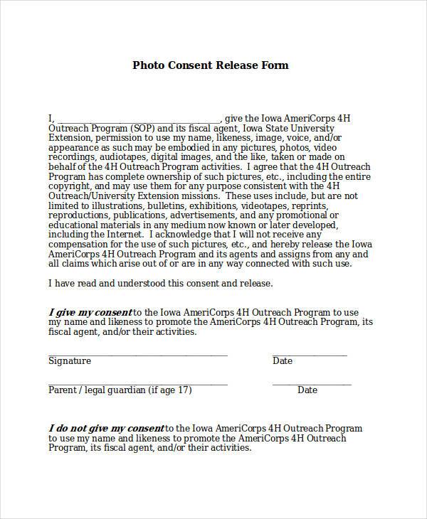 FREE 41+ Release Form Samples, PDF, MS Word, Google Docs