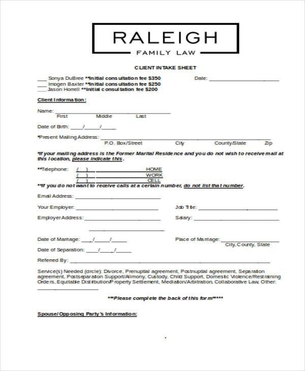 FREE 7 Sample Postnuptial Agreement Forms In PDF MS Word