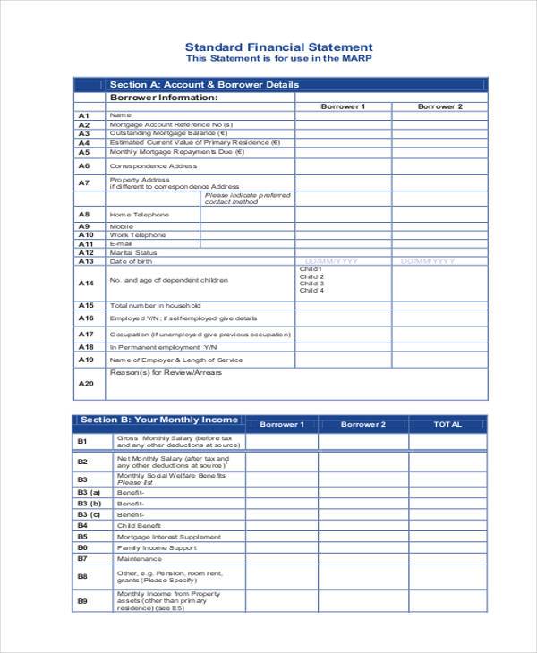 FREE 17+ Sample Printable Accounting Forms in PDF | MS Word | Excel