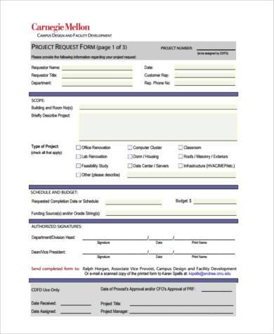 FREE 9+ Project Budget Form Samples in PDF | MS Word | Excel