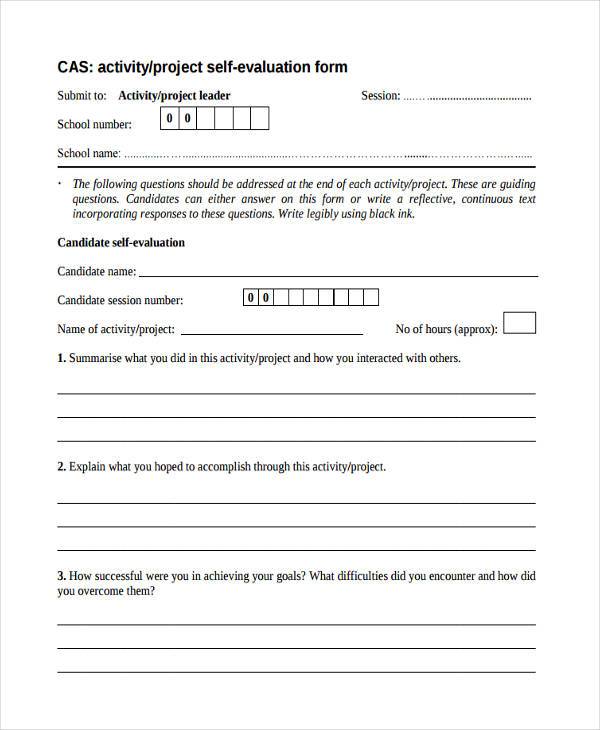 FREE 10+ Sample Project Evaluation Forms in PDF | MS Word | Excel