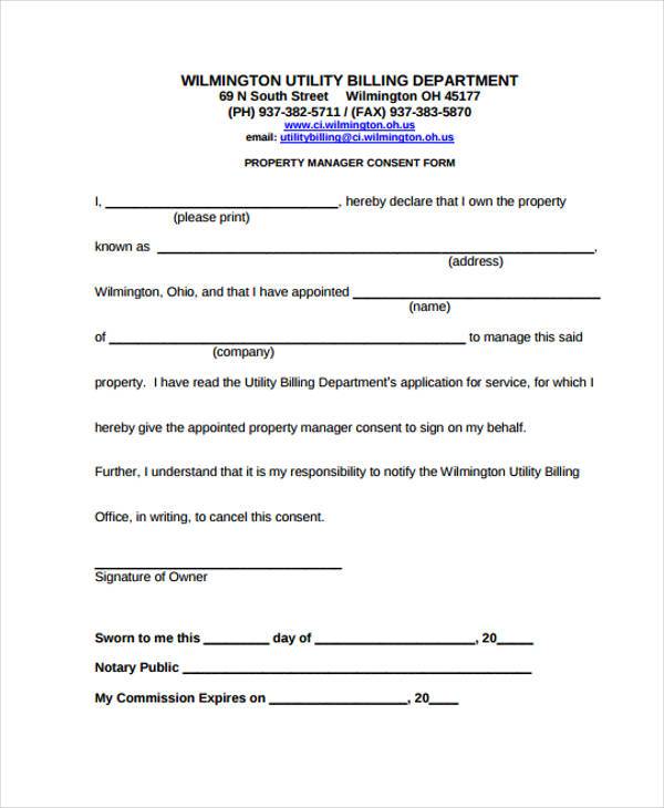 FREE 40+ Sample Consent Forms in PDF