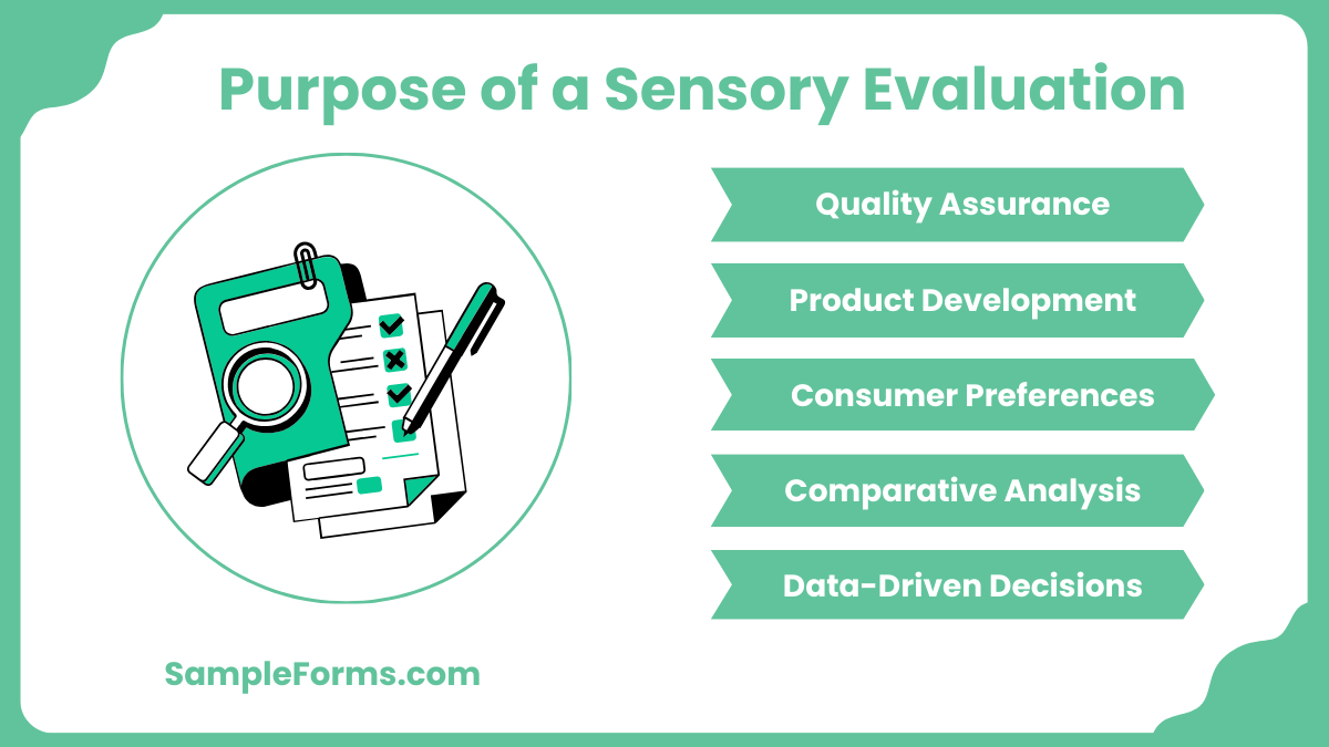 FREE 12+ Sensory Evaluation Form Samples, PDF, MS Word, Google Docs