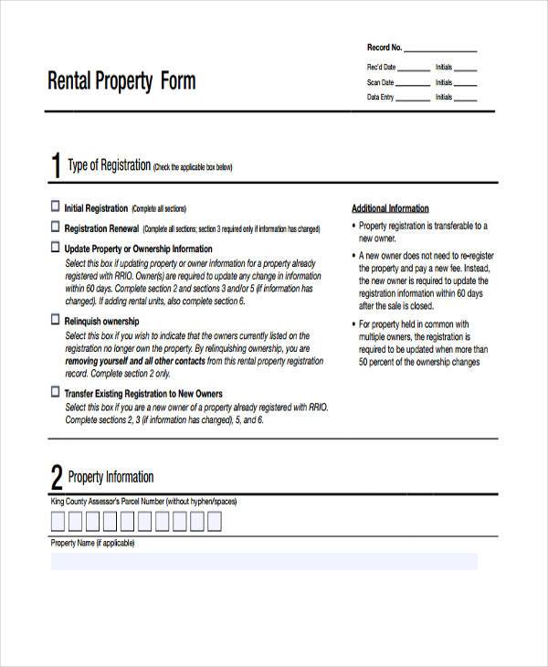 FREE 8+ Sample Property Evaluation Forms in PDF | MS Word