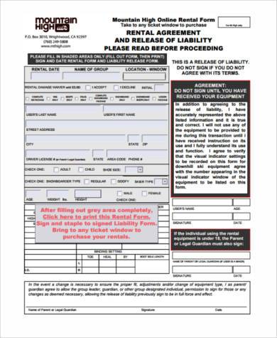 FREE 9+ Sample Release Agreement Forms in PDF | MS Word