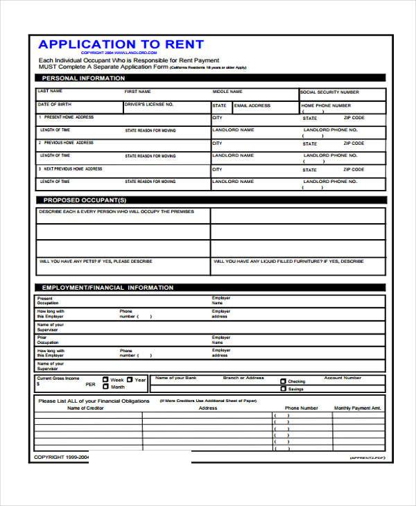 FREE 12+ Rent Lease Agreement Samples, PDF, MS Word, Gpoogle Docs