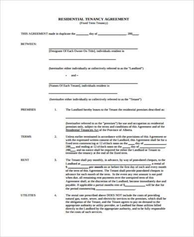 FREE 9+ Sample House Agreement Forms in PDF | MS Word