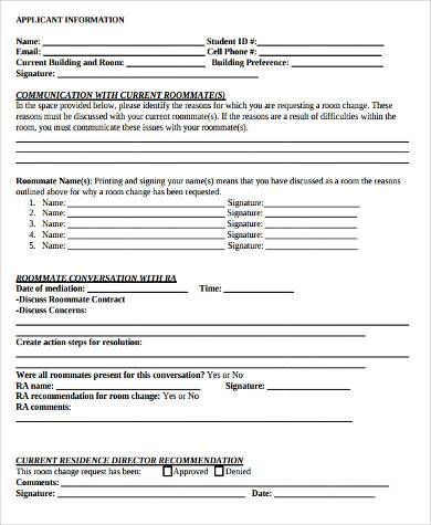 FREE 13+ Change Request Form Samples, PDF, MS Word, Google Docs