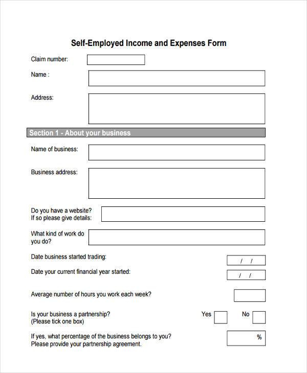 FREE 7+ Sample Employment Expenses Forms in MS Word | PDF