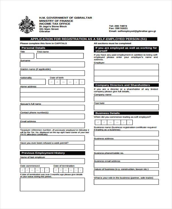 FREE 53+ Employment Form Samples, PDF, MS Word, Google Docs, Excel