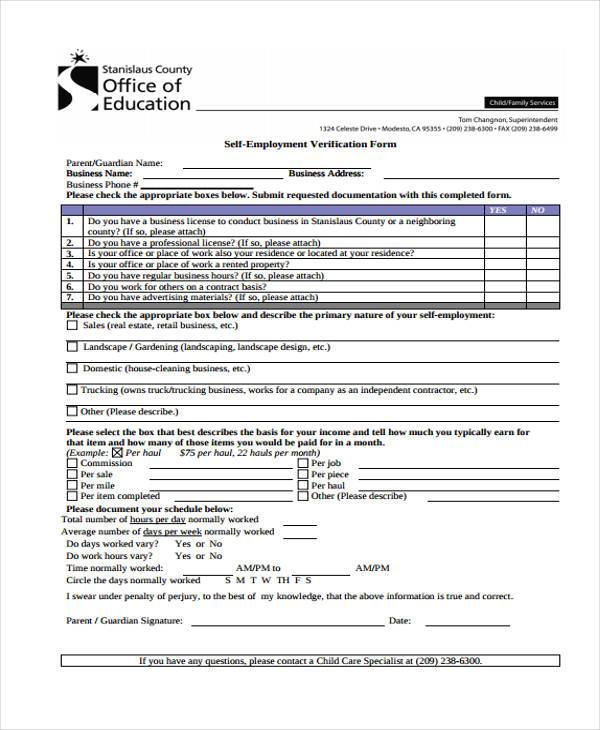 FREE 53+ Employment Form Samples, PDF, MS Word, Google Docs, Excel