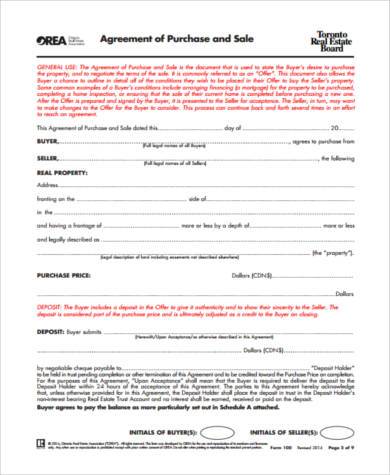 FREE 9+ Sample House Agreement Forms in PDF | MS Word