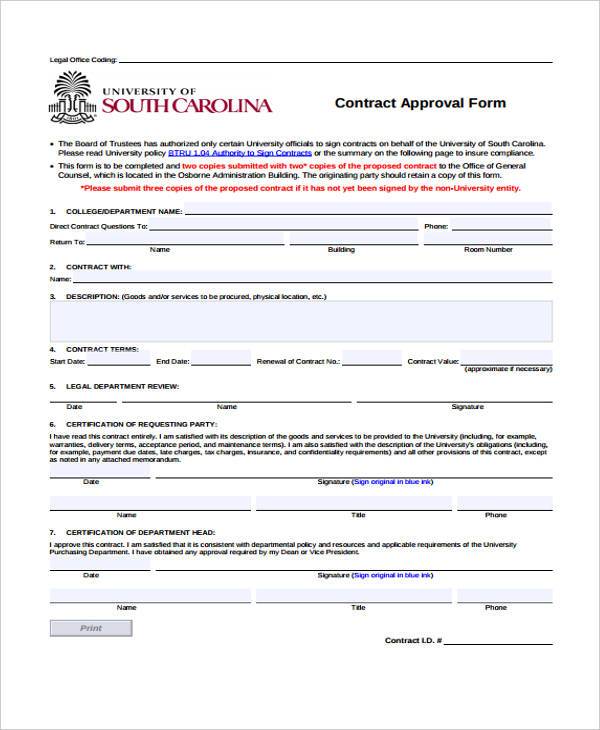 FREE 8+ Service Contract Forms in PDF | MS Word | Excel