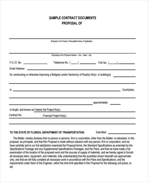 Free Printable Business Contracts Printable Templates