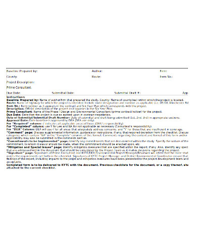 FREE 9+ Sample Environmental Assessment Forms in PDF | MS Word | Excel
