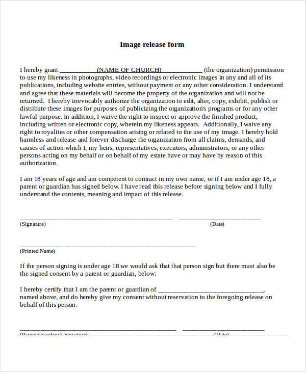 FREE 41+ Release Form Samples, PDF, MS Word, Google Docs