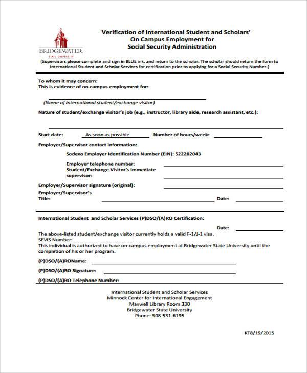 FREE 8+ Sample Social Security Card Forms in PDF | MS Word