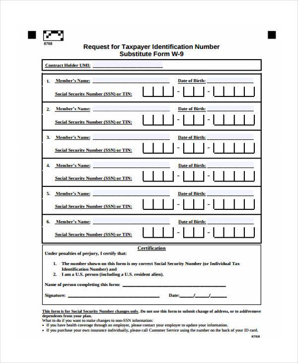FREE 8+ Sample Social Security Card Forms in PDF | MS Word