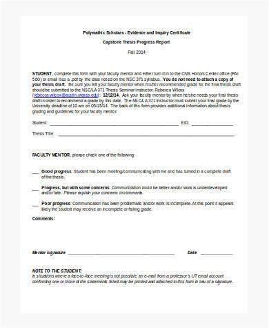 FREE 9+ Sample Student Report Forms in PDF | MS Word