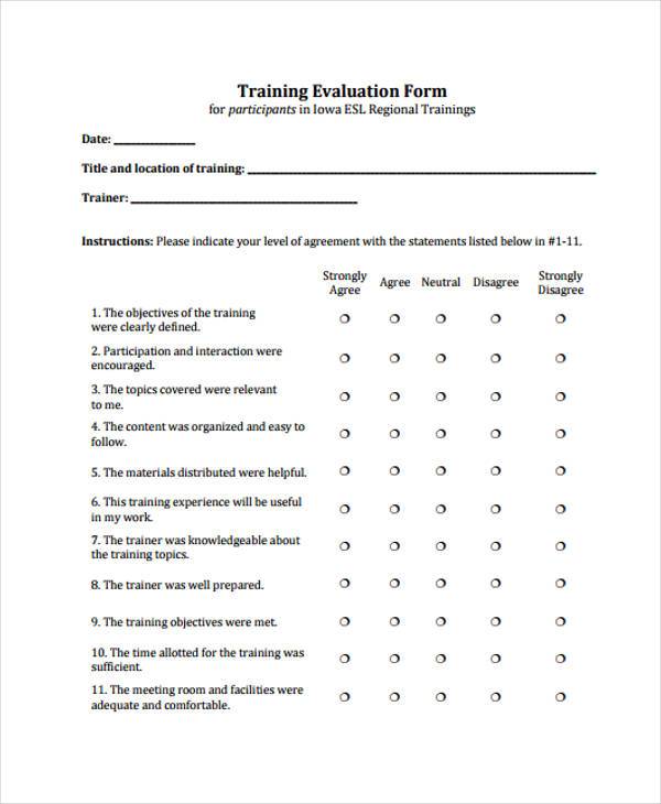 FREE 9 Event Evaluation Forms In PDF MS Word