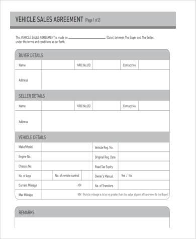 FREE 8+ Sample Vehicle Deposit Forms in PDF | MS Word