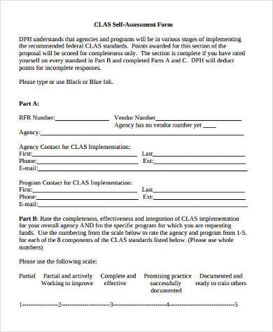 FREE 10+ Sample Vendor Assessment Forms in PDF | MS Word | Excel