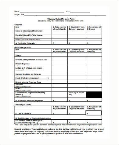 FREE 10+ Weekly Budget Forms in PDF | Excel | MS Word