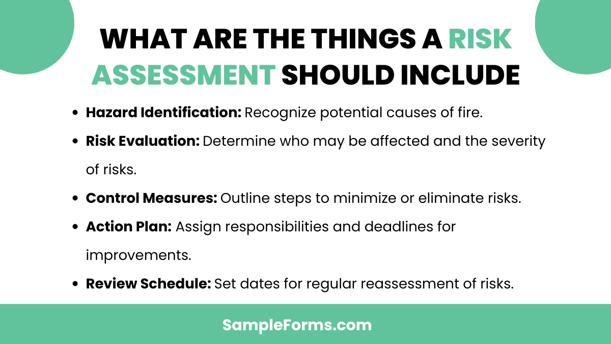FREE 13+ Fire Risk Assessment Form Samples, PDF, MS Word, Google Docs ...