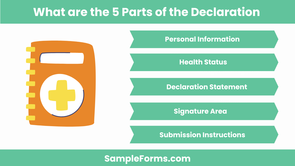 FREE 13+ Health Declaration Form Samples, PDF, MS Word, Google Docs, Excel
