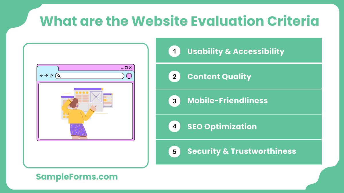FREE 12+ Website Evaluation Form Samples, PDF, MS Word, Google Docs