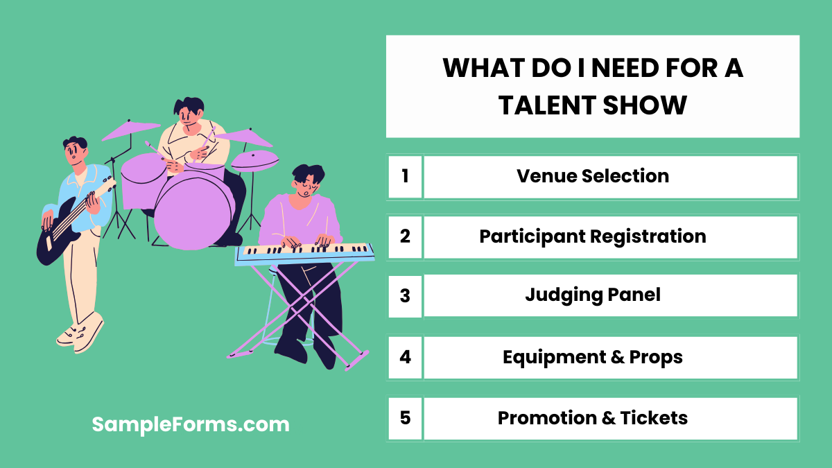 FREE 15+ Talent Show Registration Form Samples, PDF, MS Word, Google Docs