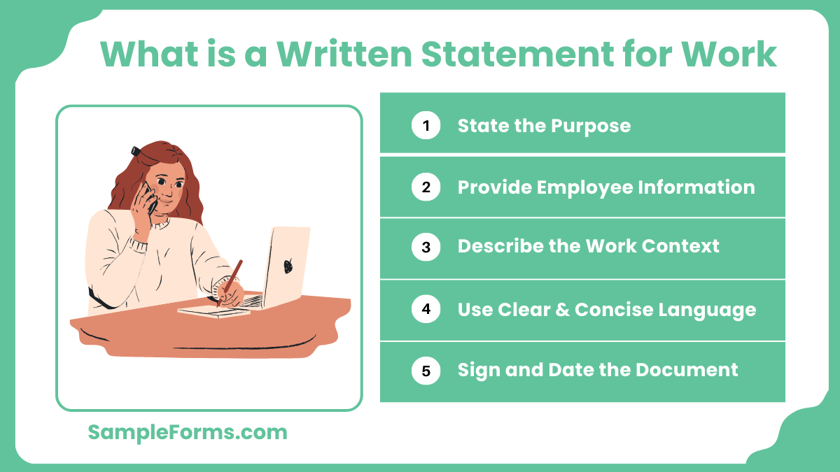 FREE 14+ Employee Statement Form Samples, PDF, MS Word, Google Docs, Excel