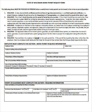 FREE 9+ Sample Work Request Forms in PDF | MS Word