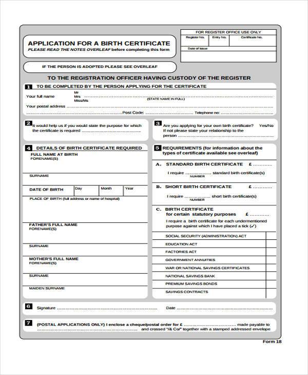 FREE 45+ Certificate Form Samples, PDF, MS Word, Google Docs