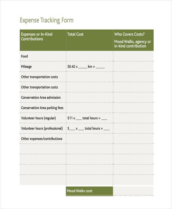 FREE 44+ Expense Forms in PDF | MS Word | Excel