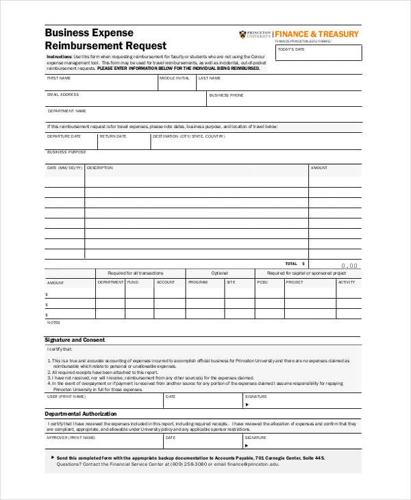 FREE 12+ Sample Business Request Forms in PDF | MS Word | Excel