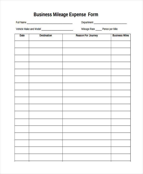 FREE 44 Expense Forms In PDF MS Word Excel FREE 44 Expense Forms In PDF MS Word Excel