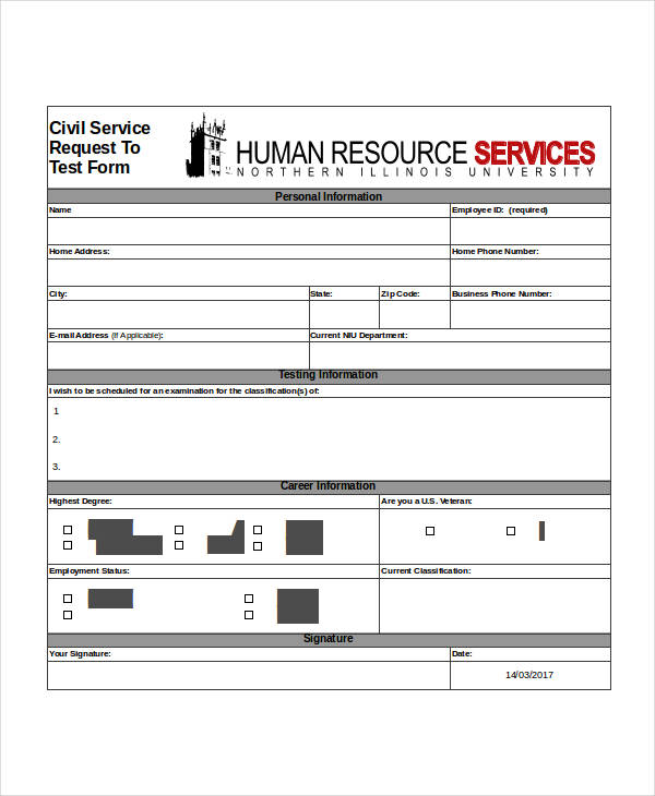 FREE 20+ Service Forms in Excel