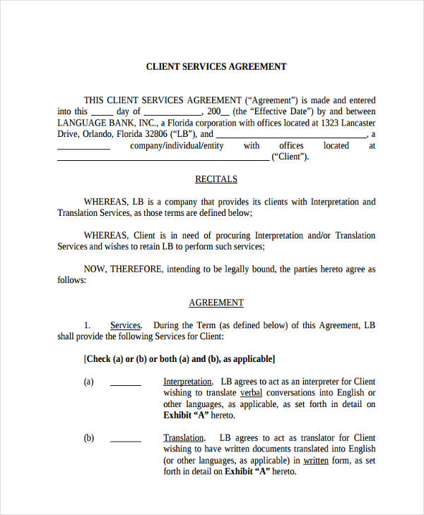 FREE 31 Sample Service Forms In PDF MS Word Excel