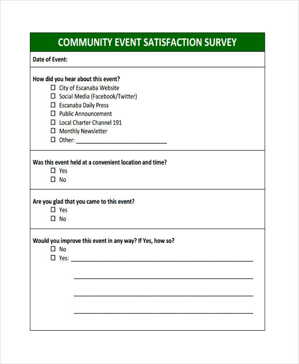FREE 38 Sample Event Forms In MS Word PDF